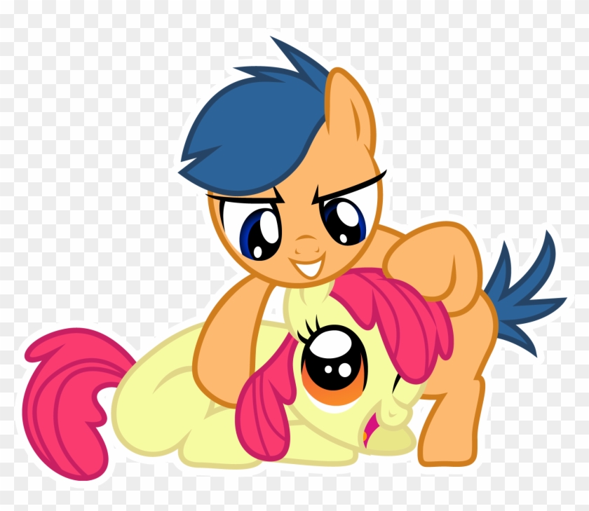 Kerosenecanine 246 40 [mlp] Two Friends Playing By - Mlp Apple Bloom ...